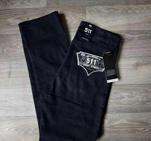 Джинсы утеплённые Levi's black