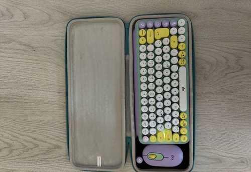 Клавиатура и мышь logi pop keys