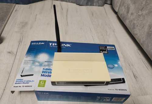 Wi-Fi adsl роутер TP link TD-W8901G