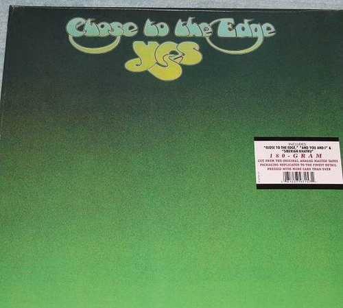 Yes Close To The Edge/ Vinyl (LP/180G/Gatefold)