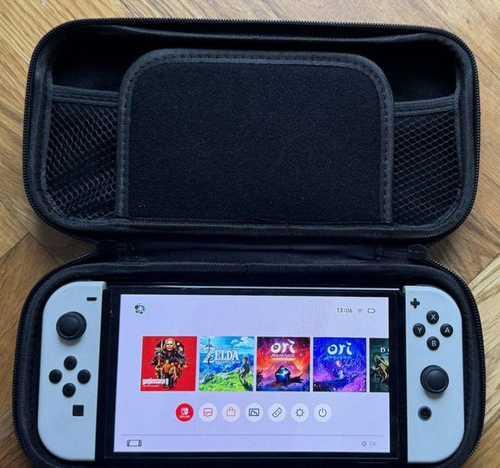 Nintendo switch oled   5 игр