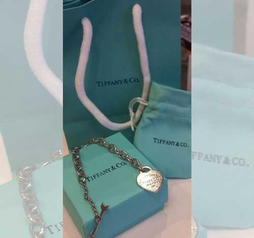 Tiffany & Co. Браслет серебряный