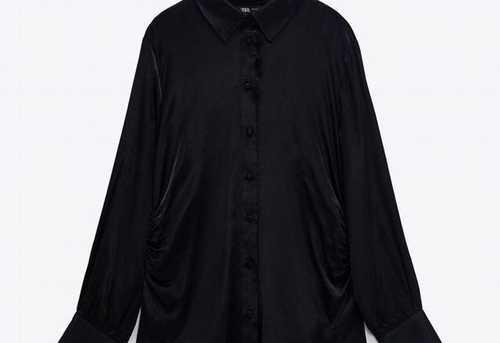 Шелковая блуза Zara новая