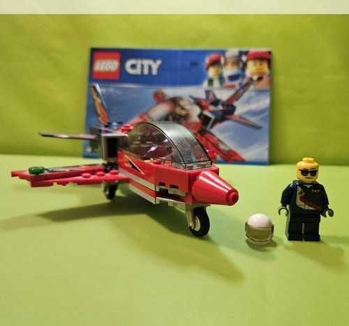 Lego city 60177 Самолёт аэрошоу оригинал