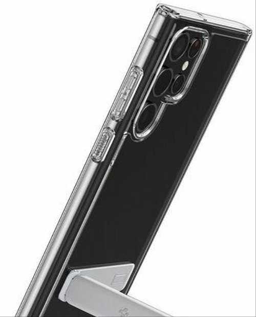 Чехол Spigen Ultra Hybrid S Galaxy S22 Ultra (ACS0