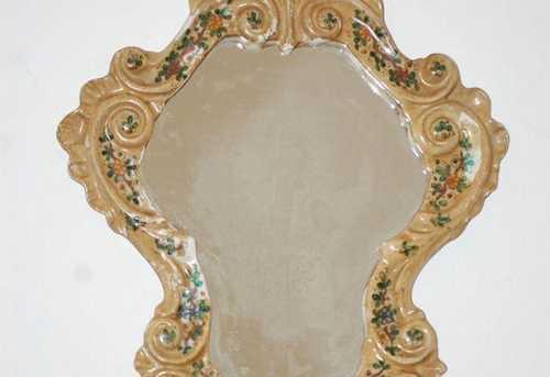 Зеркало Брижит Бордо керамика Франция Антиквариат