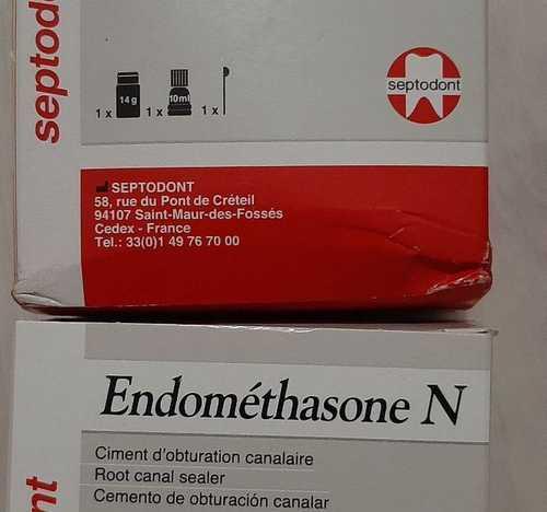Пломбировочный материал Endomethasone Стоматология