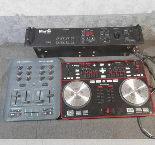 Dj контроллеры Vestax typhoon M-audio