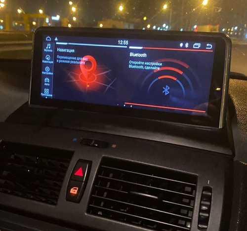 Магнитола андроид 10.25 Bmw X3 e83