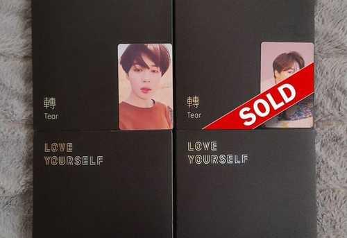 BTS альбомы love yourself tear карты Чимин, Джин