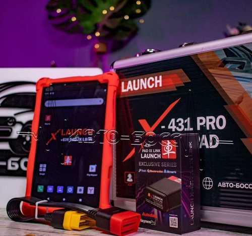 Автосканер Launch x-431 PRO black edition