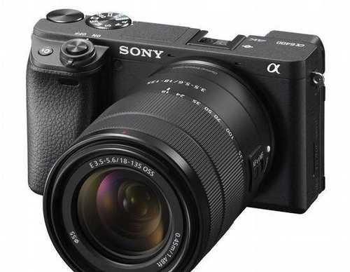 Беззеркальный фотоаппарат Sony a6400 Kit 18-135mm