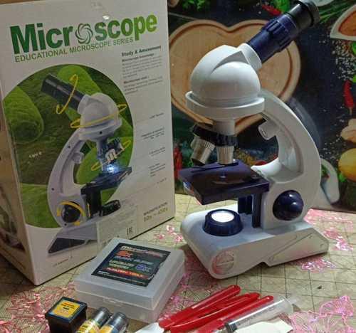 Микроскоп школьный