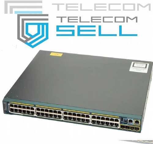 Коммутатор Cisco WS-C2960-48PST-S