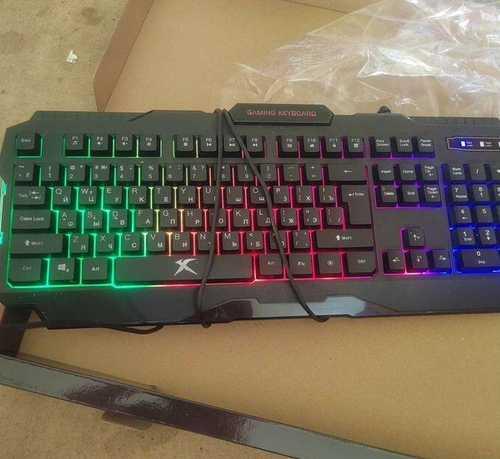Игровая клавиатура KD-613 мембранная с подсветкой