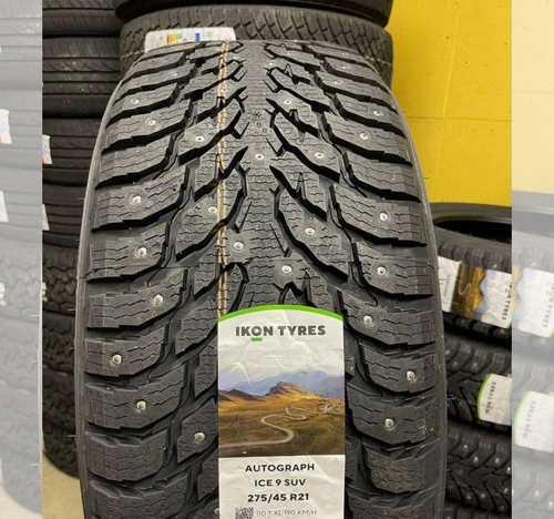 Ikon Tyres Autograph Ice 9 SUV 275/45 R21 и 315/40 R21 115T