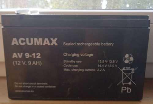 Аккумулятор 12v