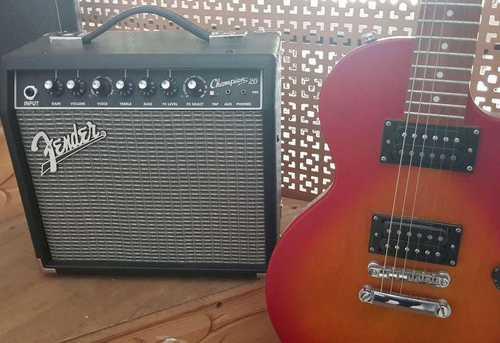 Новый) Fender Champion 20 комбик комбоусилитель