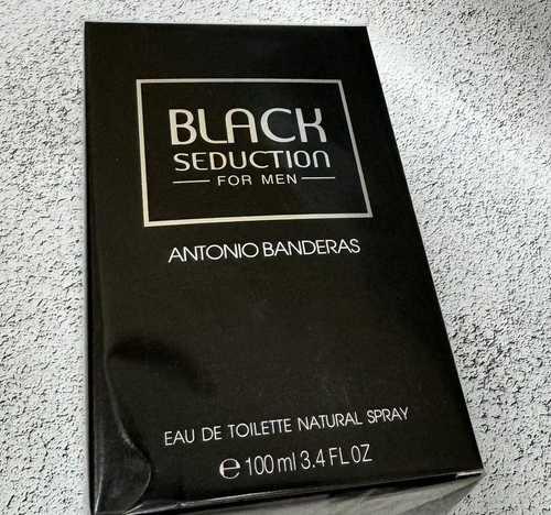 Туалетная вода Antonio banderas black seduction