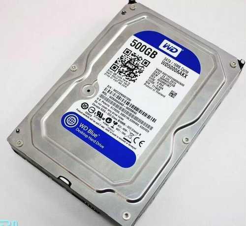 Жёсткий диск 500 GB WD Blue (WD5000aakx)