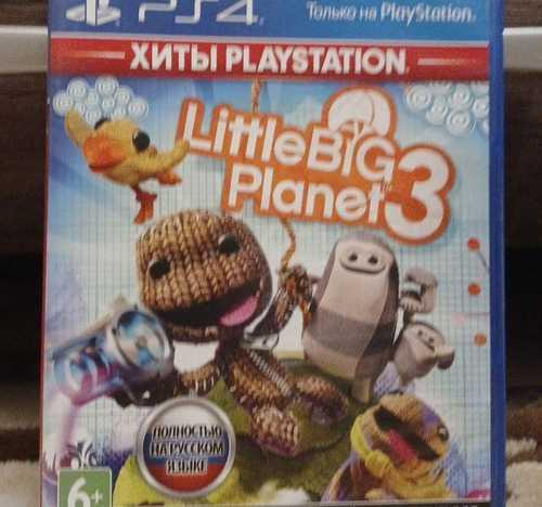 Little big planet 3 ps4 диск