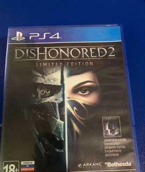 Dishonored 2 Limited Edition PS4