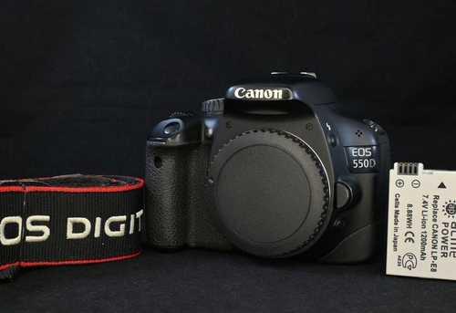 Canon EOS 550D пробег 26,6К без з.у
