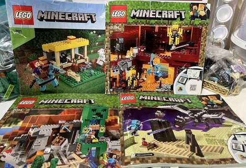 Lego minecraft 21151, 21154, 21155, 21171