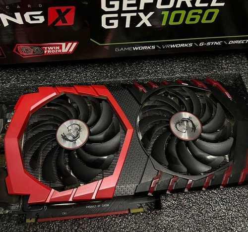 Видеокарта msi gtx 1060 6gb