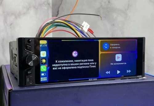 Магнитола Android 1din с экраном и CarPlay
