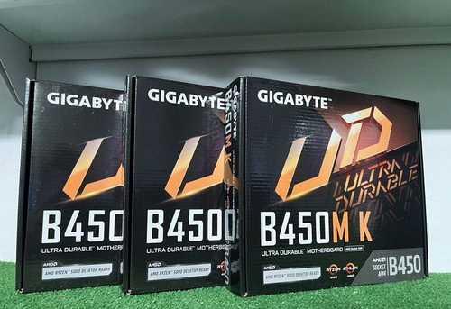 Новая материнская плата gigabyte B450M K