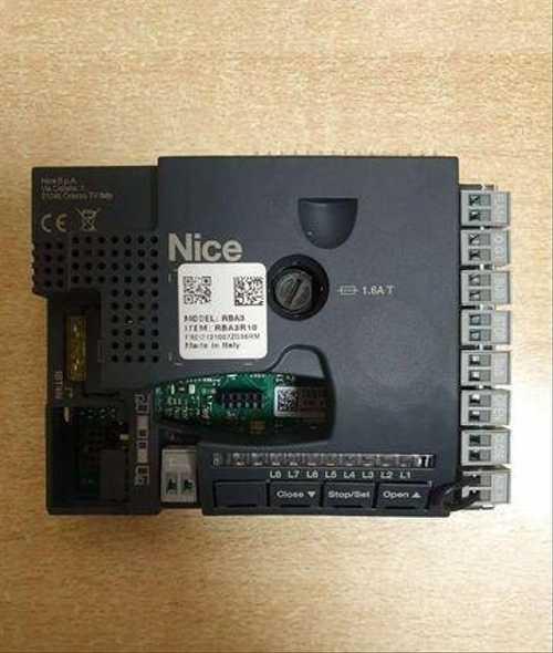 Блок управления nice RBA3