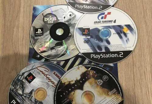 4 диска на PS2/Ps1