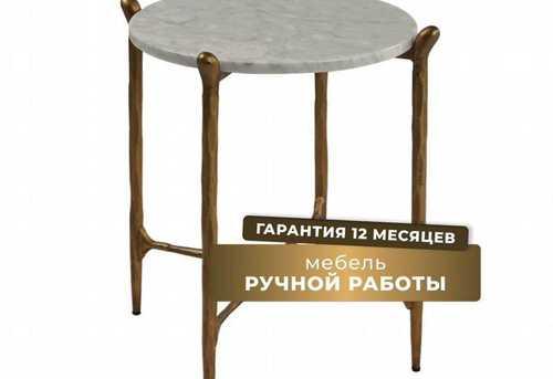 Дизайнерский Кофейный мраморный столик