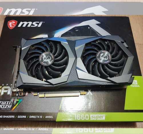 MSI GTX 1660 Super Gaming X