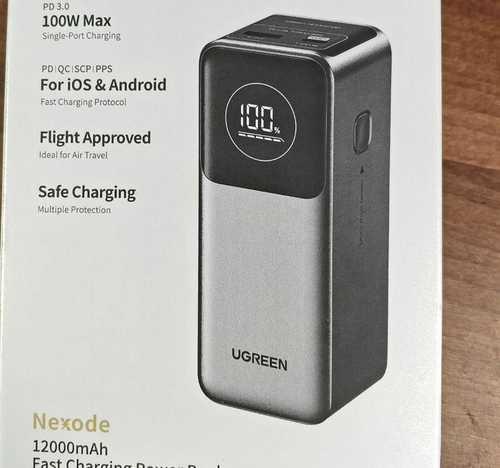 Powerbank Ugreen Nexode 100W 12000mAh