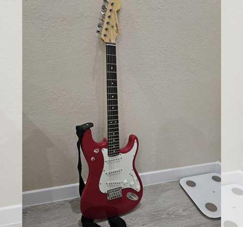 Squier Fender стратокастер электрогитара