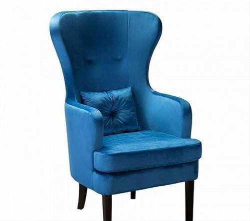 Кресло Hilton велюр синий