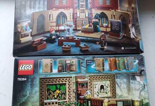 2 коробки от лего Lego 76384 76382 Гарри Поттер