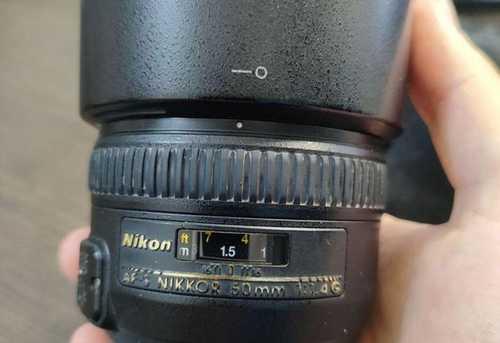 Nikon 50mm f1.4 G