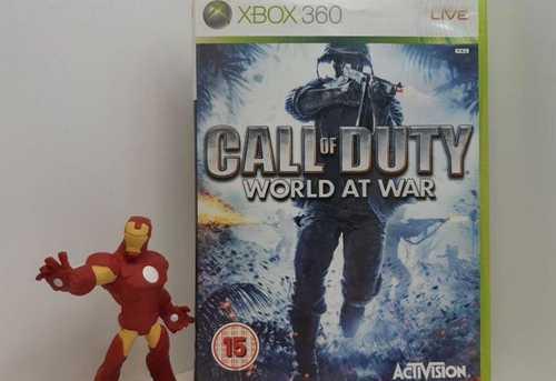 Call of Duty World AT War Xbox 360 Б/У