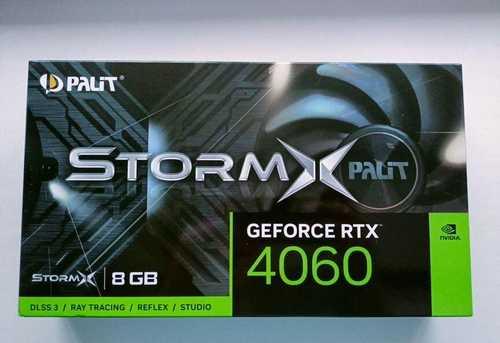 Palit RTX 4060 StormX 8gb новая гарантия