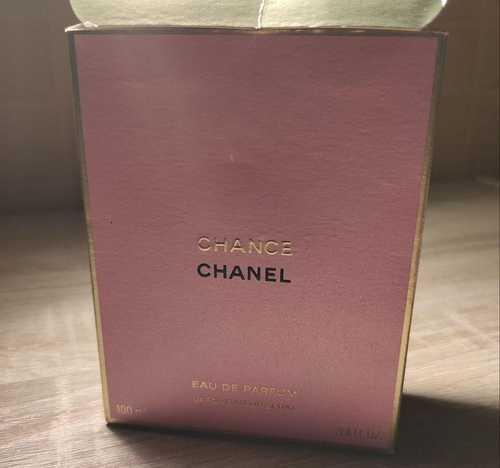 Парфюмированная вода chanel chance 100 мл