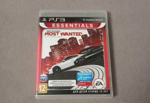 Видеоигра Need For Speed: Most Wanted для PS3