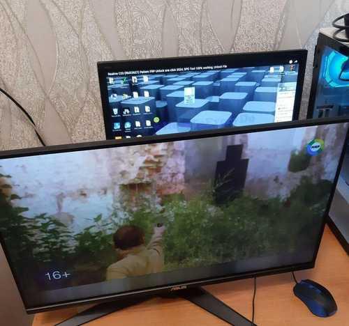 Монитор Asus TUF Gaming VG279Q1A полоса в низу