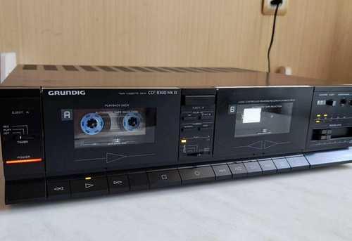 Grundig CCF 8300 MK2 кассетная дека с реверсом