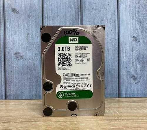 Жесткий диск HDD 3Tb WD Green (WD30ezrx)