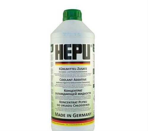 Антифриз Hepu P999GRN (зелёный,концентрат) 1.5л