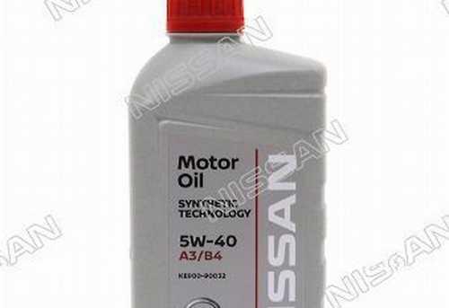 Масло моторное nissan (пластиковая канистра) 5W-40