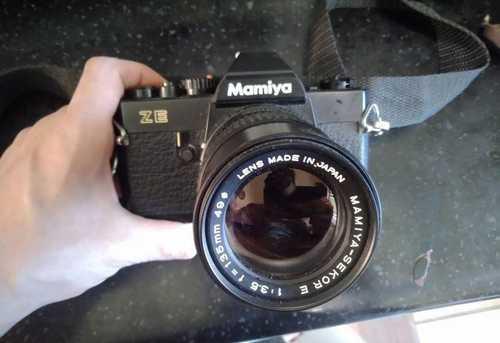 Фотоаппарат плёночный Mamiya ZE